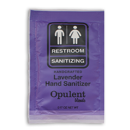Hand Sanitizer Single Use Packet - Lavender – Opulent Blends